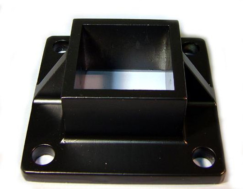 Post Mount External, Concrete Mount, Floor Flange - Fence-Material