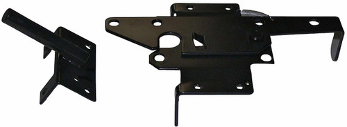 Vinyl Gate Stainless Steel Premium Heavy Latch-Lockable Both Sides ...