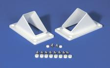 Vinyl Railing Stair Rail Bracket Kit 2" x 3-1/2" - Fence-Material