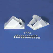 Vinyl T-Rail Stair Bracket Kit - Fence-Material