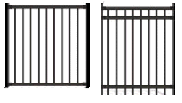 Wrought Iron Gate Assembly Kit - Fence-Material