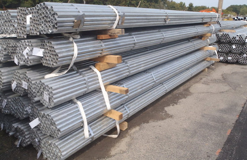 Fence Pipe - 20 Wt Galvanized 21ft & 24ft Long - Fence-Material
