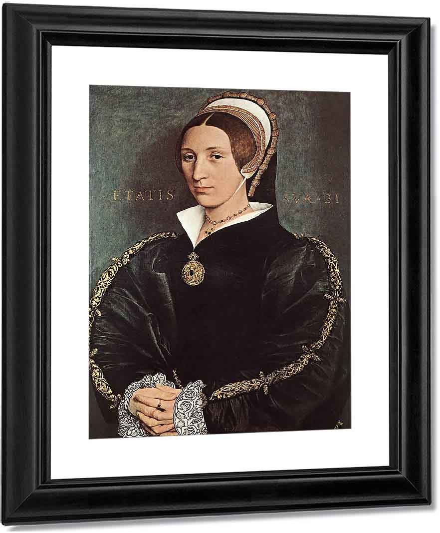Portrait Of Catherine Howard By Hans Holbein The Younger Art ...