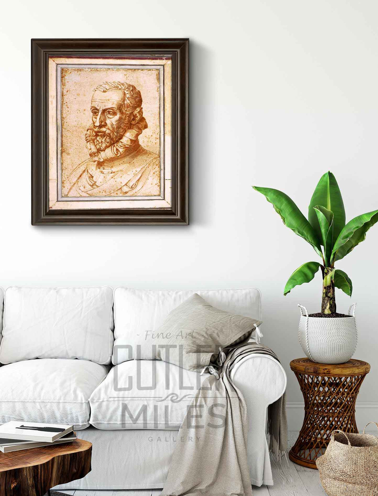 Self Portrait On Paper By Giuseppe Arcimboldo Art Reproduction from ...