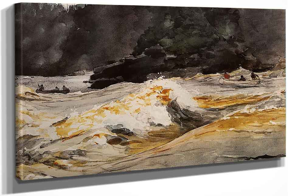 Cape Trinity, Saguenay River1 By Winslow Homer Print or Oil Painting ...