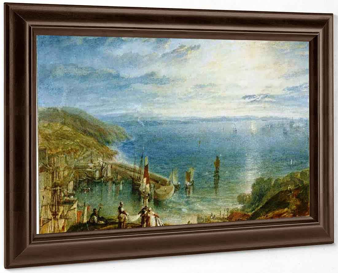 Torbay From Brixham By Joseph Mallord William Turner Print or Oil ...