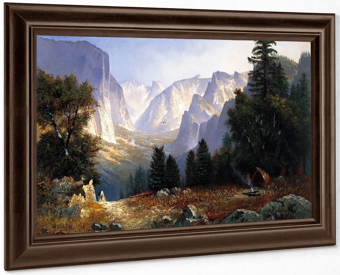 Yosemite Valley By Edwin Deakin By Edwin Deakin Print or Oil Painting ...