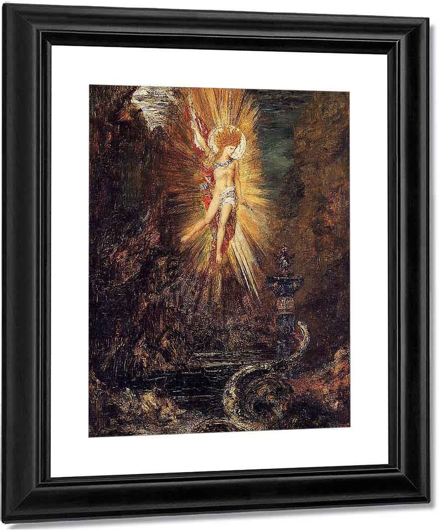 Apollo Vanquishing The Serpent Python By Gustave Moreau Art ...