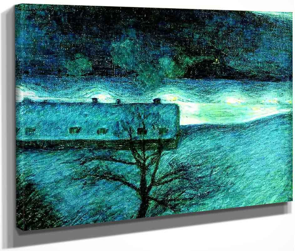 Winter In Stockholm By Eugene Jansson Print or Painting Reproduction