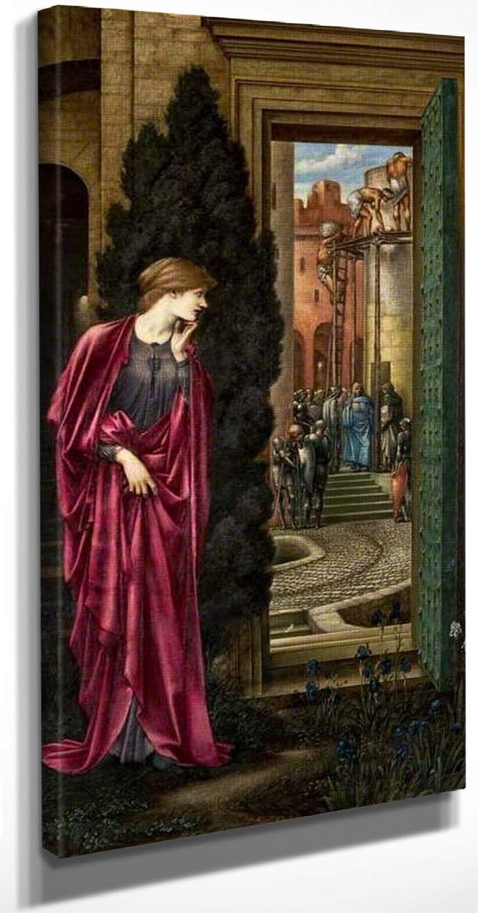 The Beguiling Of Merlin By Sir Edward Burne Jones Print or Painting ...