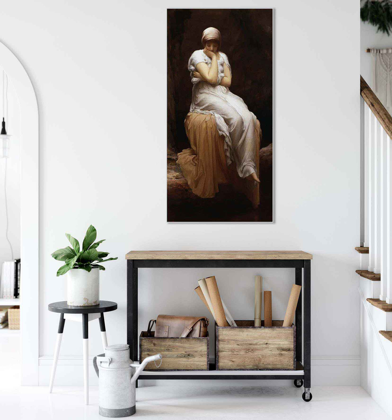 Bianca By Sir Frederic Lord Leighton Reproduction