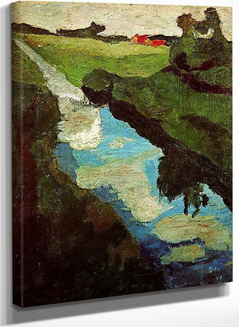 Path With Beeches By Paula Modersohn Becker