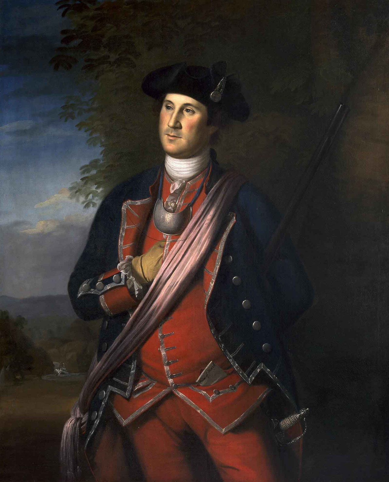 Portrait Of George Washington by Charles Wilson Peale