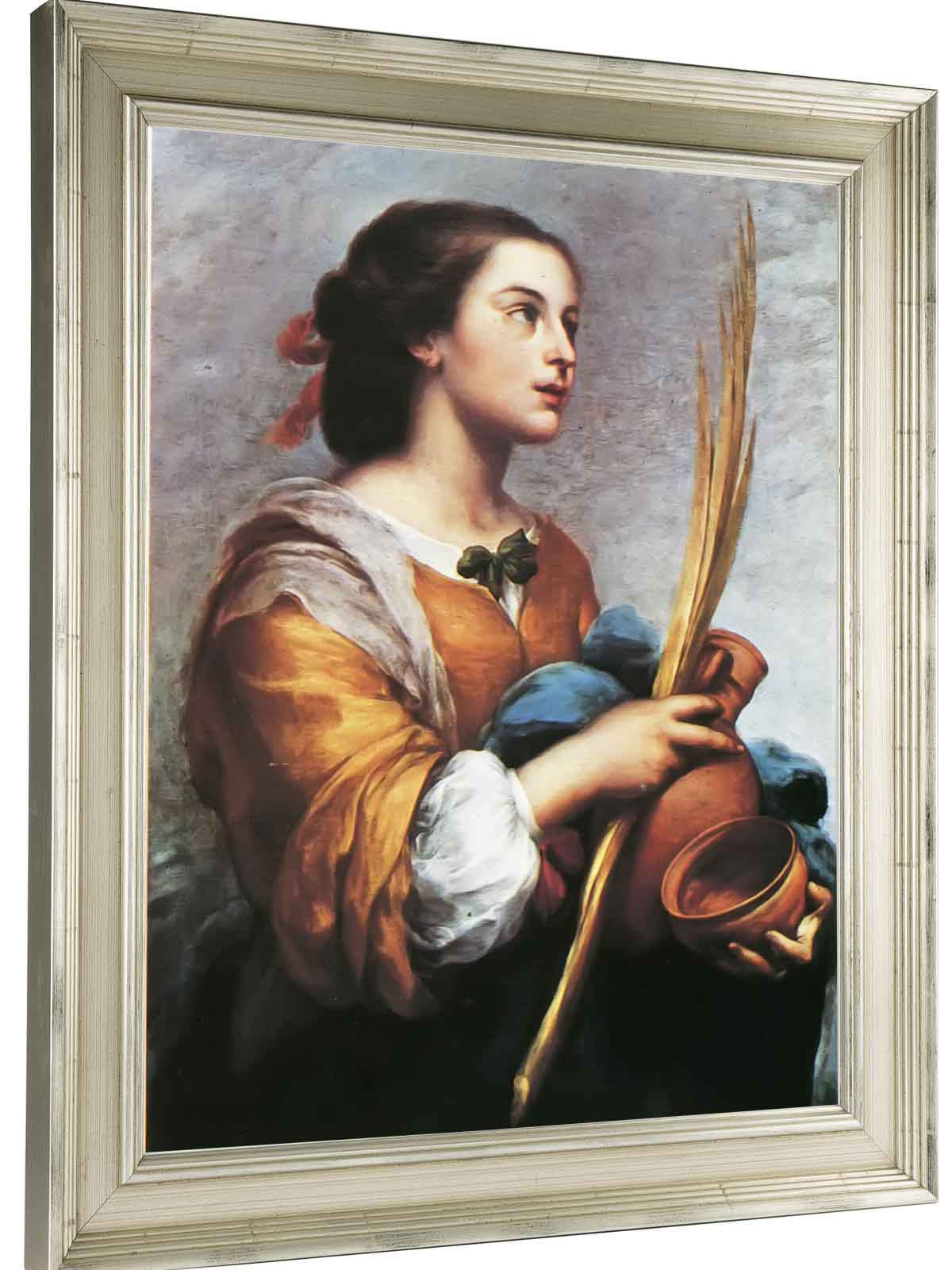 Saint Justa by Bartolome Esteban Murillo