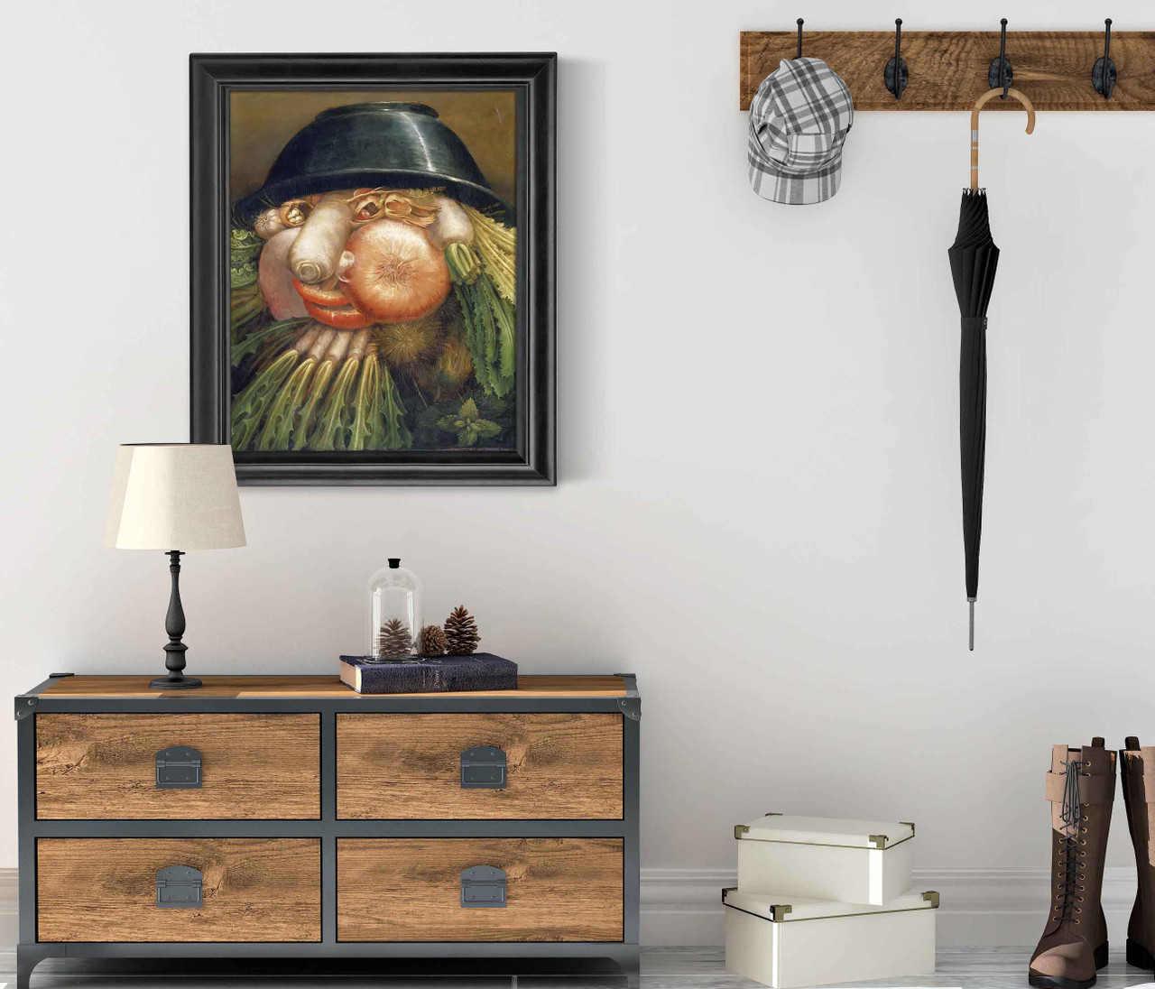The Vegetable Gardener By Giuseppe Arcimboldo Art Reproduction from ...