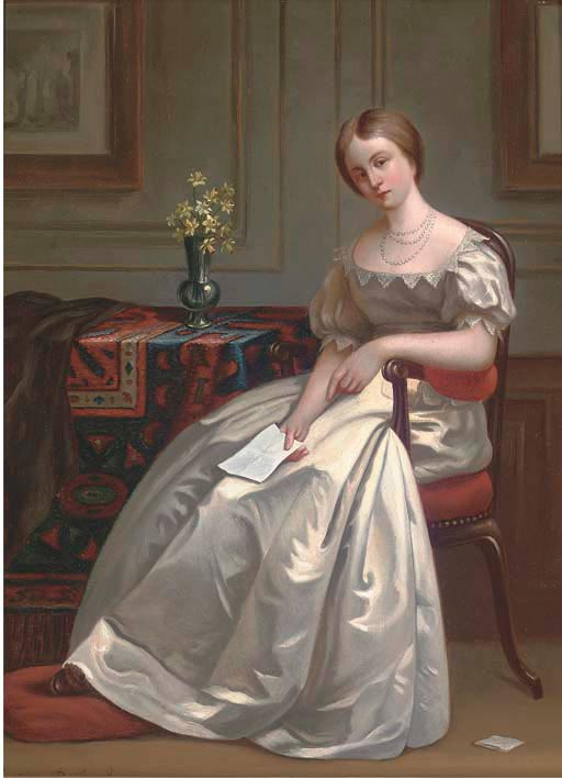 The Letter By Gustave Leonard De Jonghe By Gustave Leonard De Jonghe ...