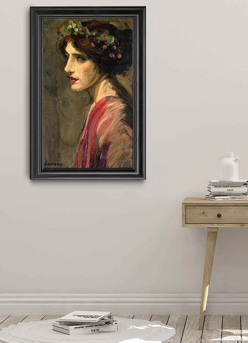 Portrait Of A Lady By Sir John Lavery, R.A. By Sir John Lavery, R.A ...