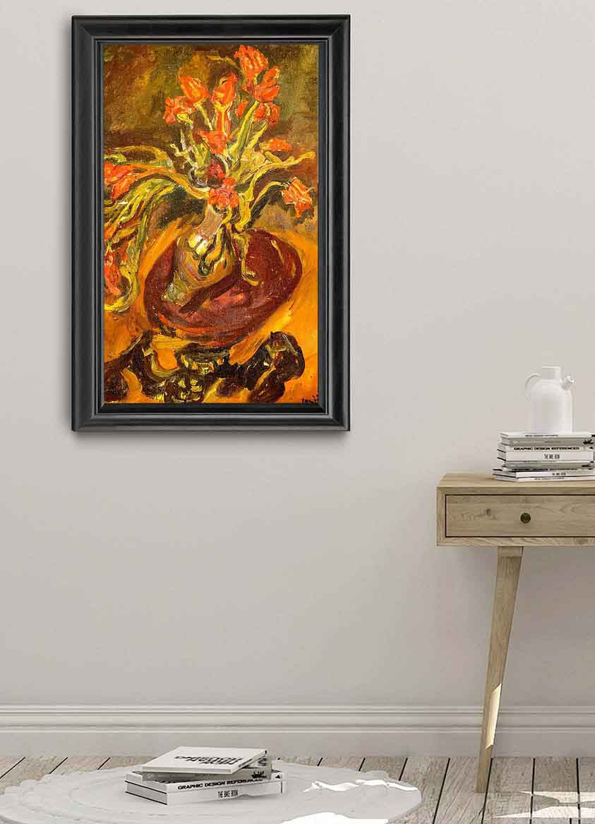 Still Life With Tulips By Chaim Soutine Print or Painting Reproduction