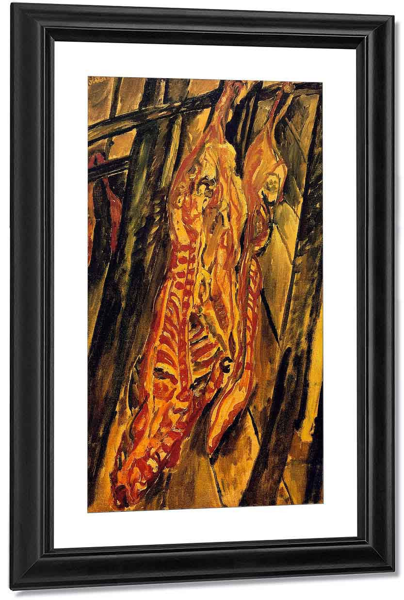 The Beef By Chaim Soutine Print or Painting Reproduction
