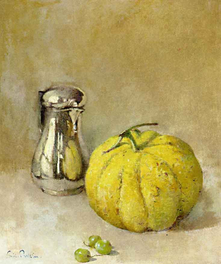 Silver And Gray By Emil Carlsen Reproduction