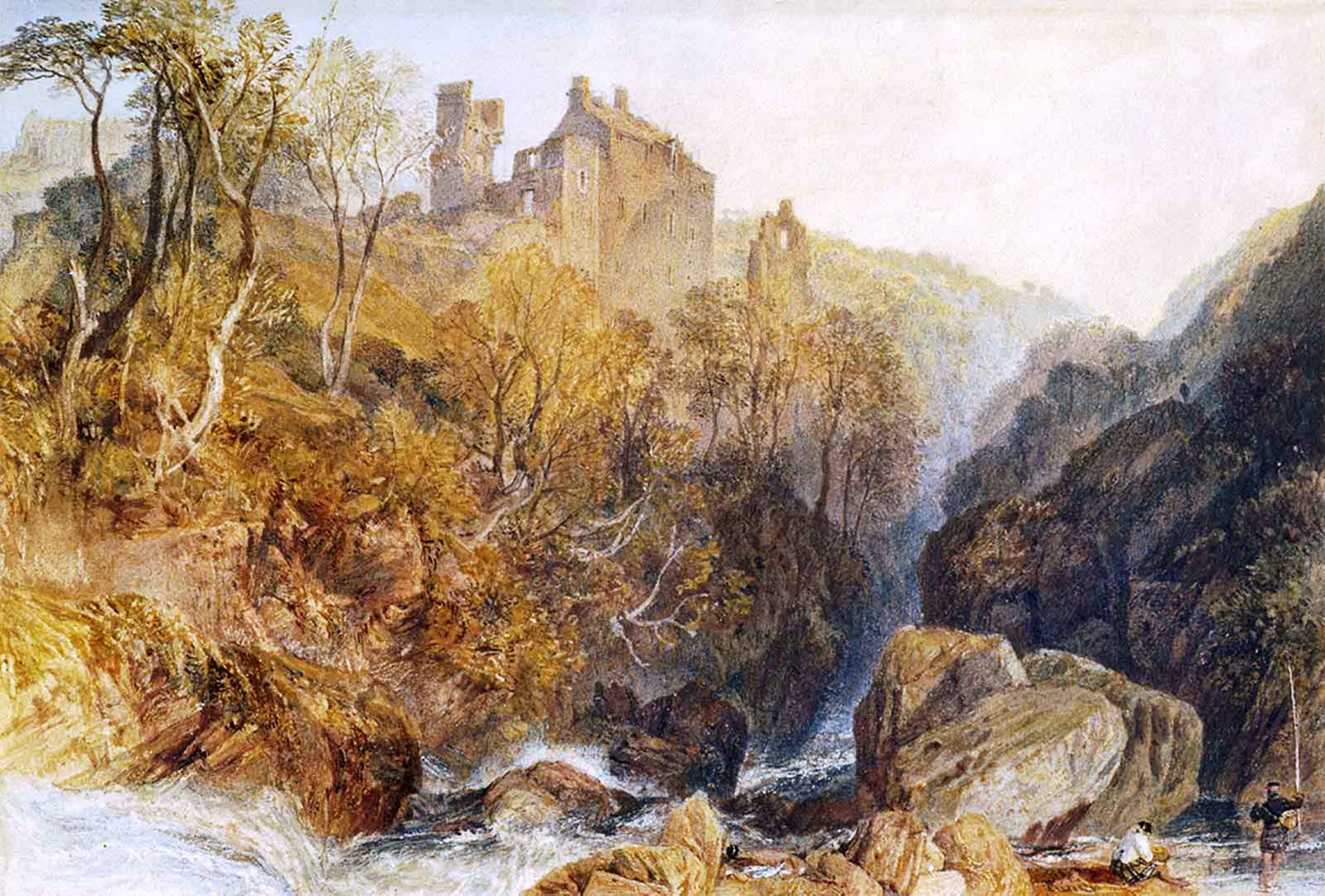 Rosslyn Castle By Joseph Mallord William Turner Print or Oil Painting ...