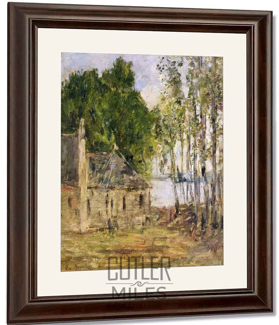 Landscape By Eugene Louis Boudin Reproduction from Cutler Miles