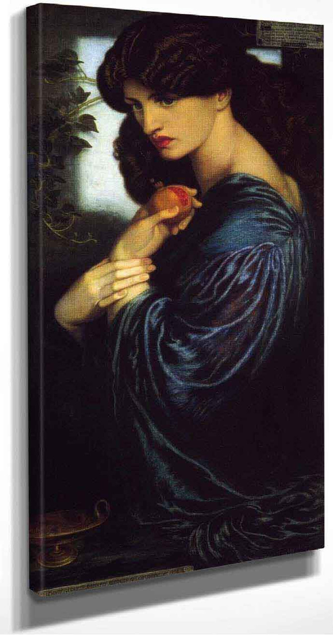 Proserpine By Dante Gabriel Rossetti Print or Oil Painting Reproduction