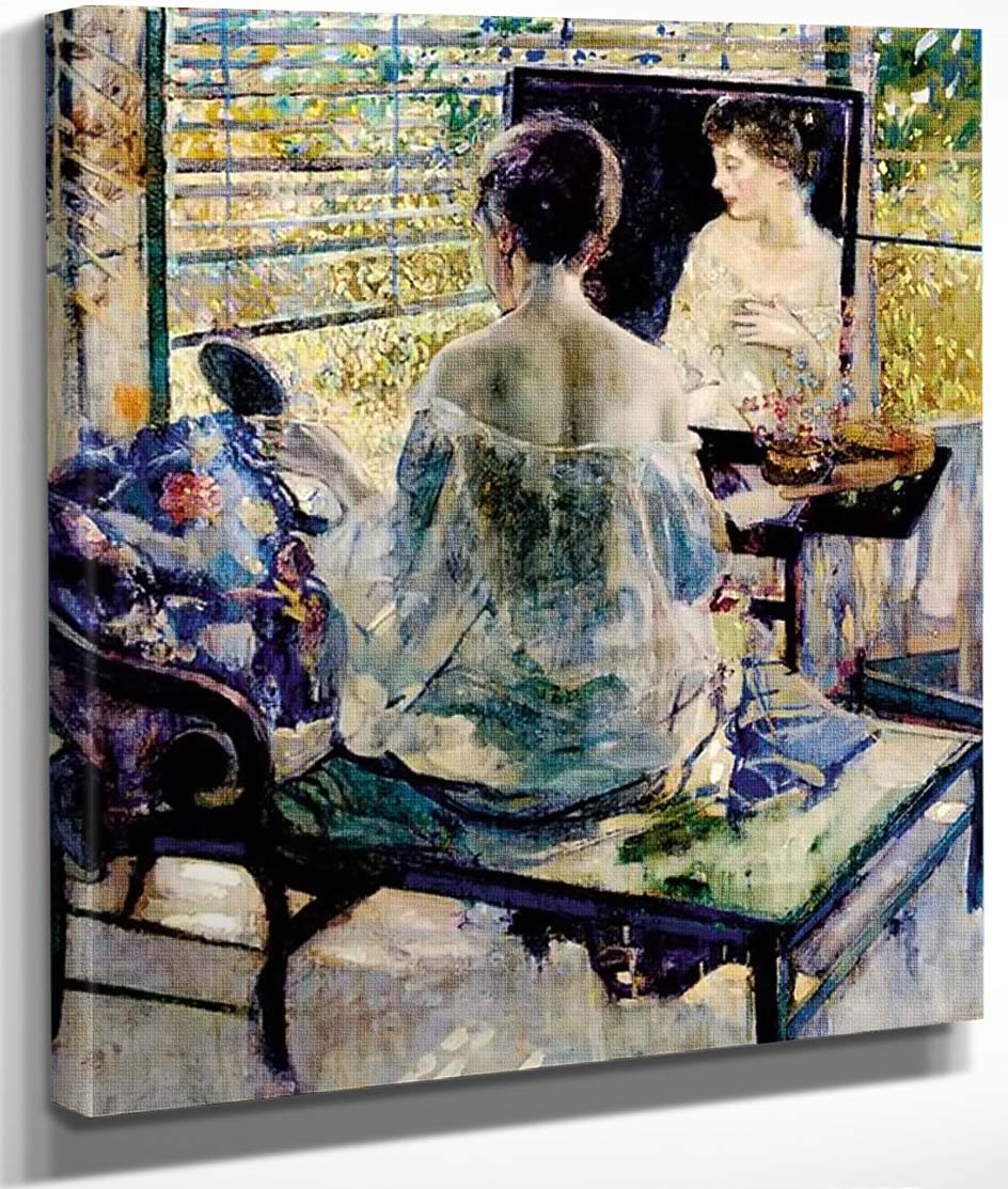 Sunbath By Richard Edward Miller Reproduction from Cutler Miles