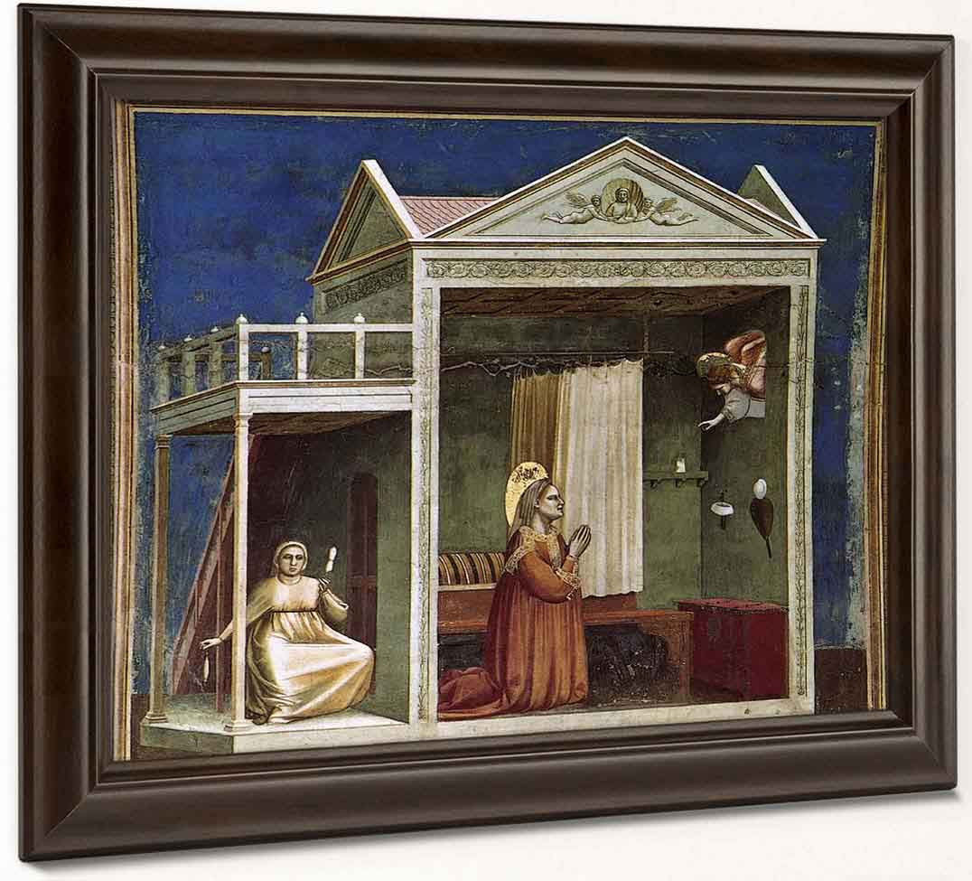Giotto Paintings Annunciation