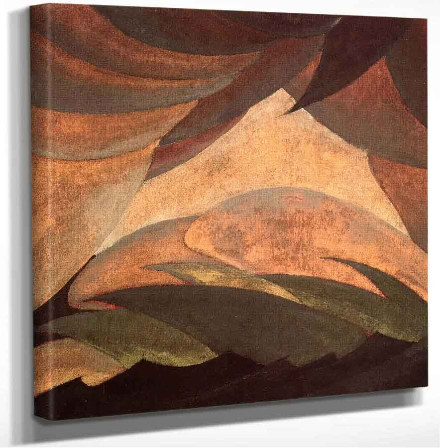 Golden Storm Arthur Garfield Dove Print or Oil Painting Reproduction.