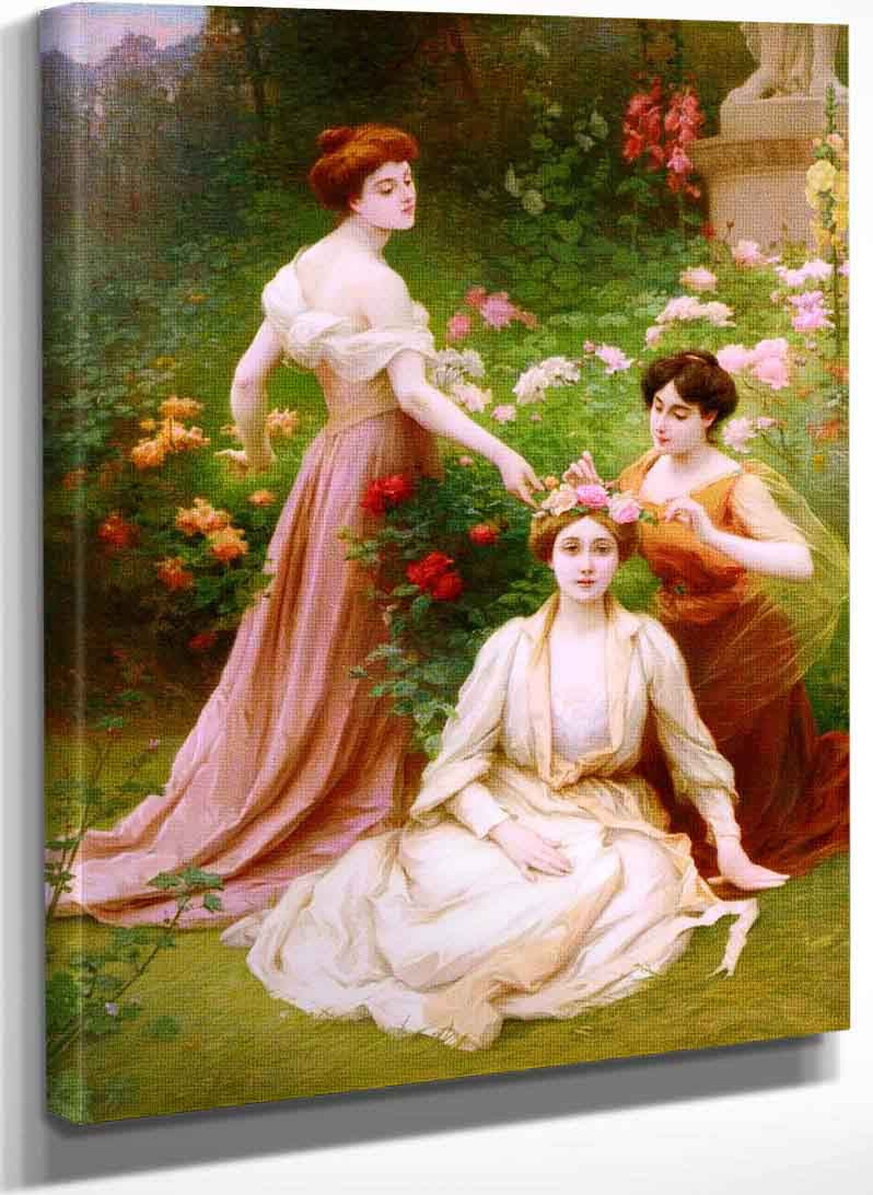 The Crown Of Roses By Jules Scalbert