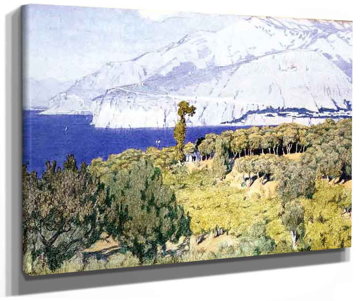 Capri By Edward Okun Art Reproduction.