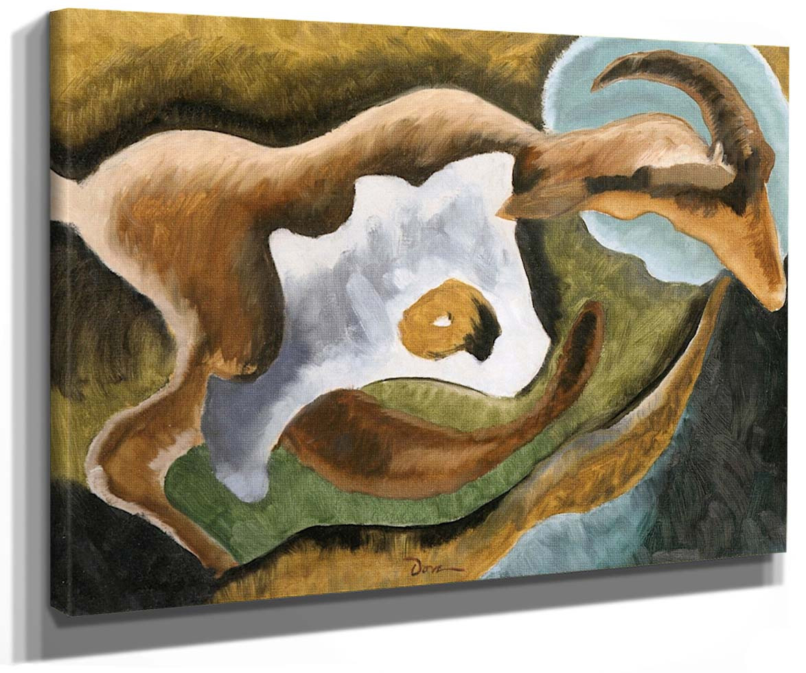 Goat By Arthur Garfield Dove Art Reproduction.