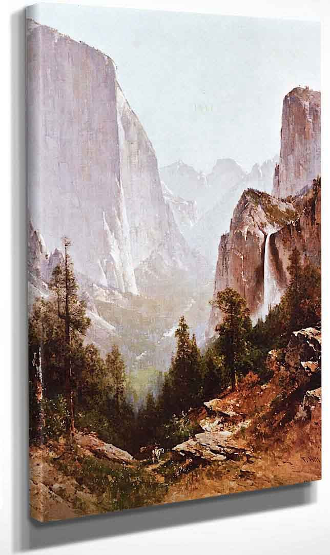 Yosemite By Thomas Hill Art Reproduction.