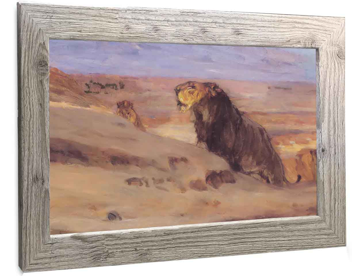 Lions In The Desert Henry Ossawa Tanner