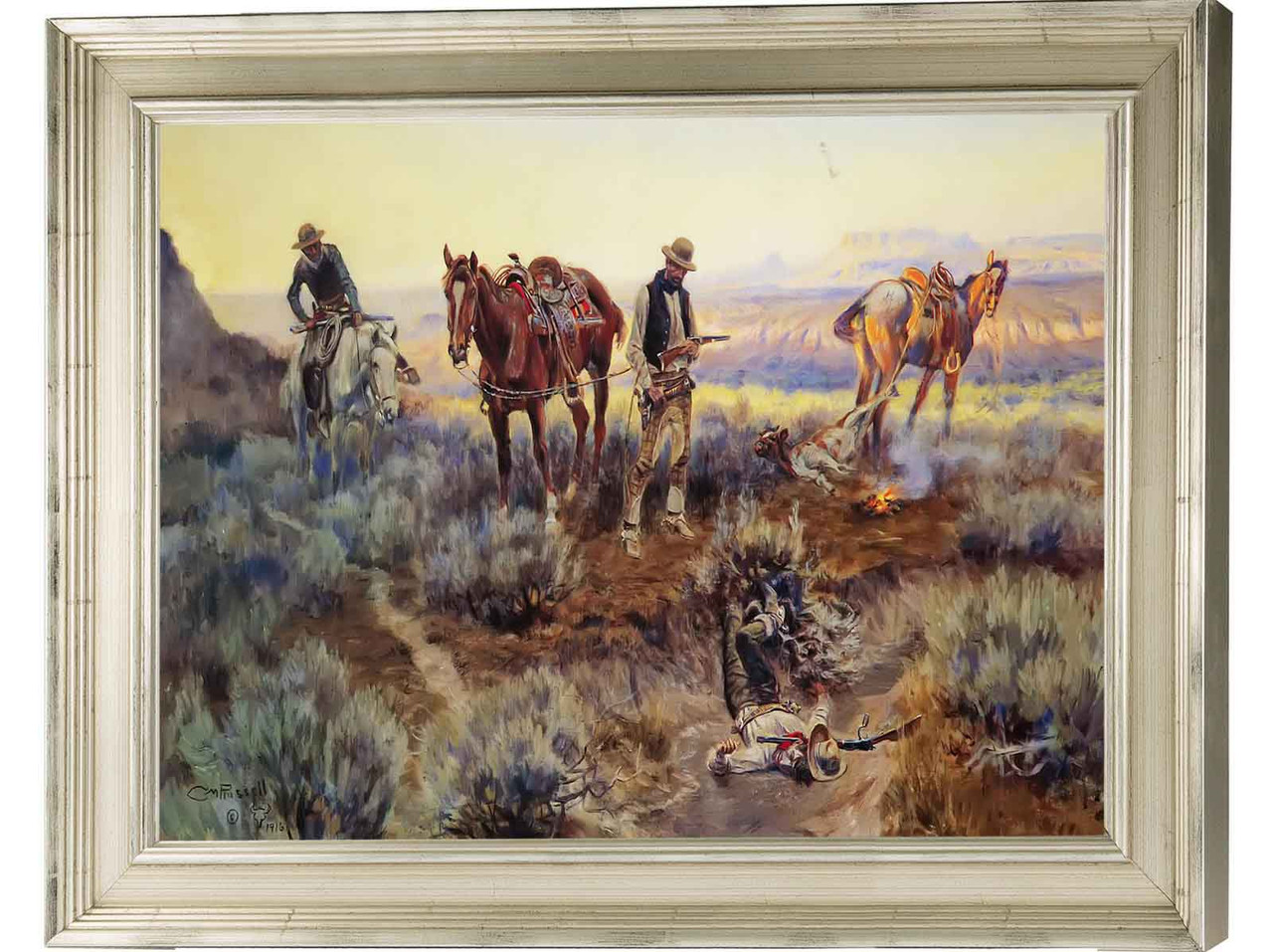 Paying The Fiddler Charles Marion Russell