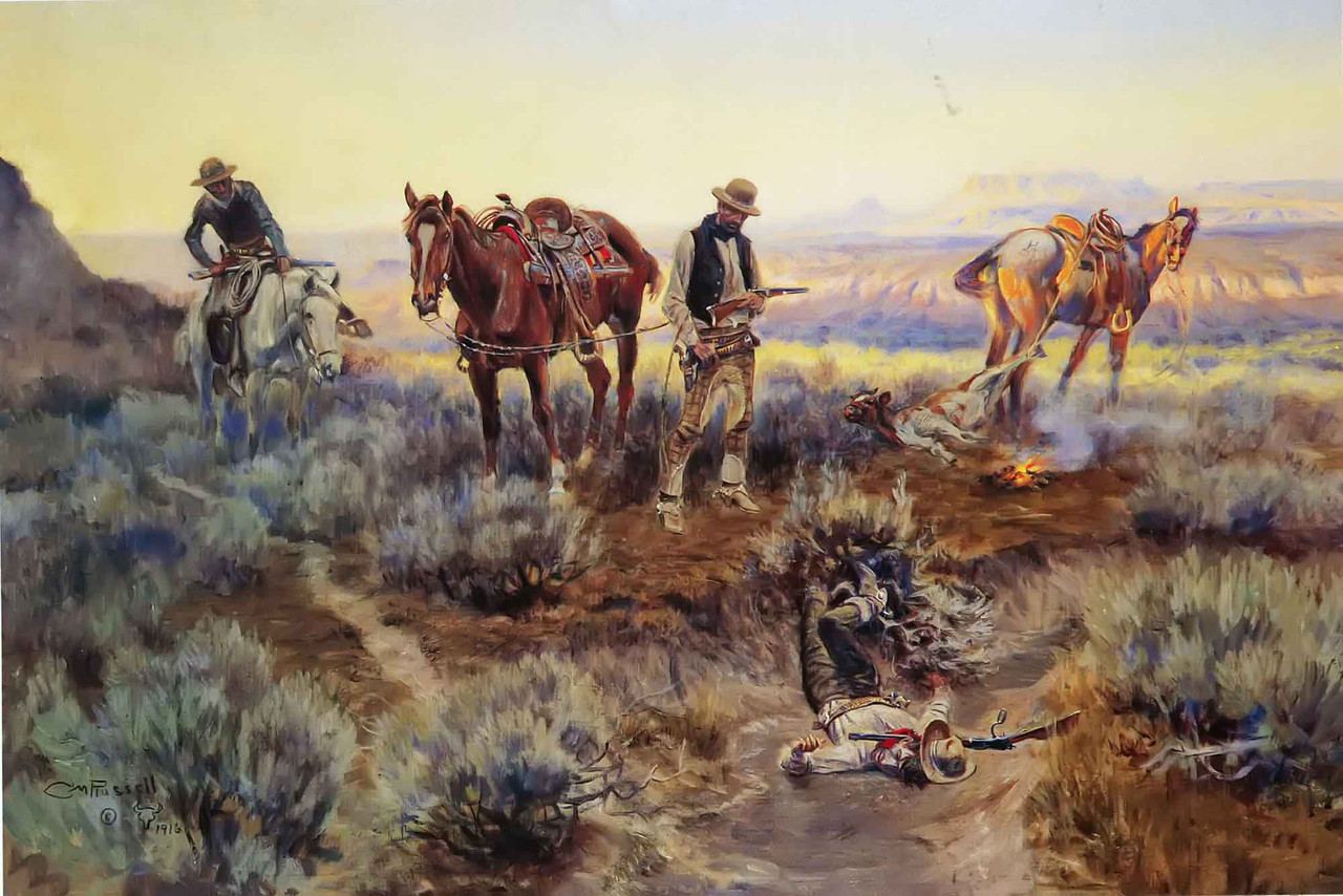 Paying The Fiddler Charles Marion Russell