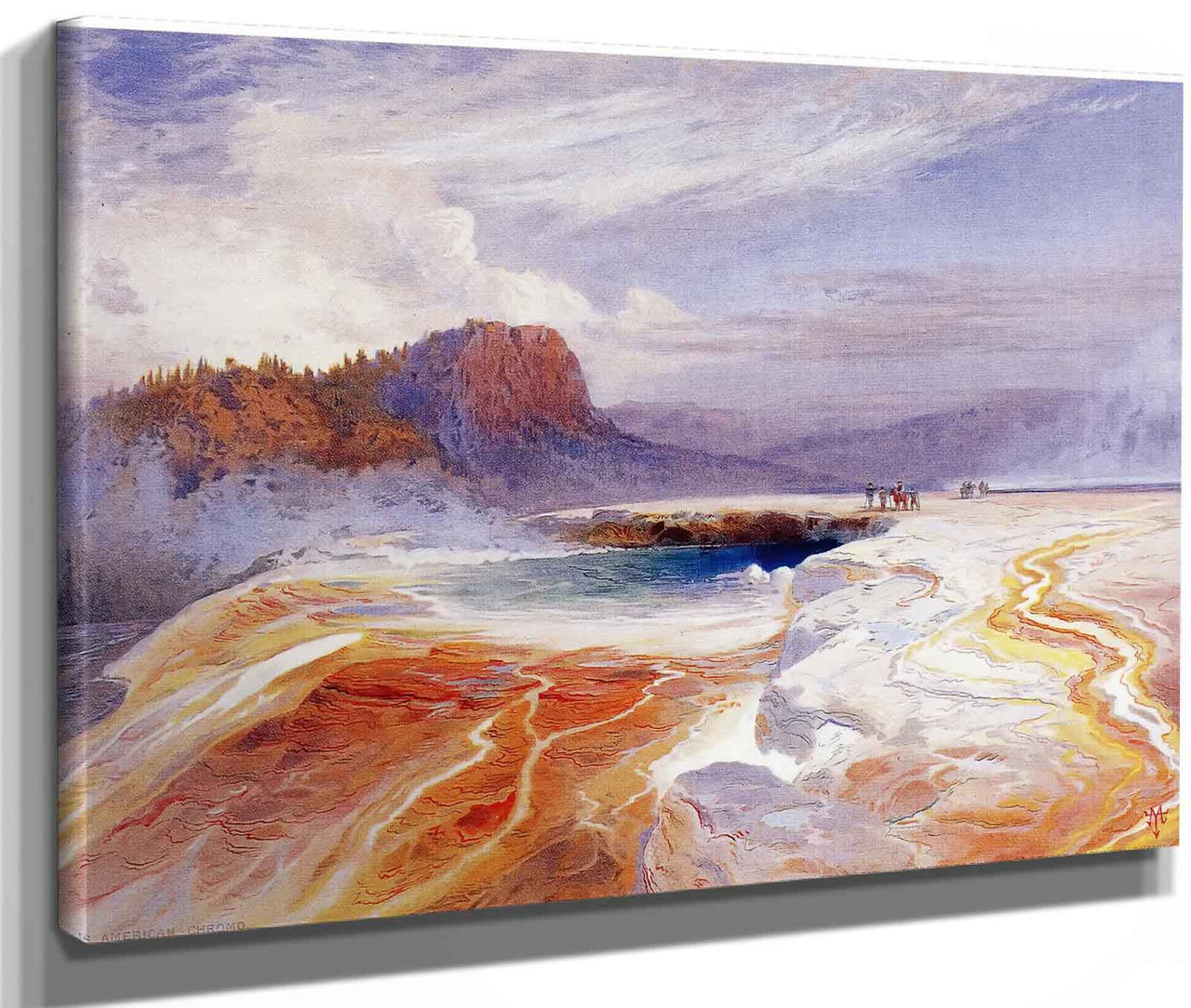 Great Blue Spring Thomas Moran