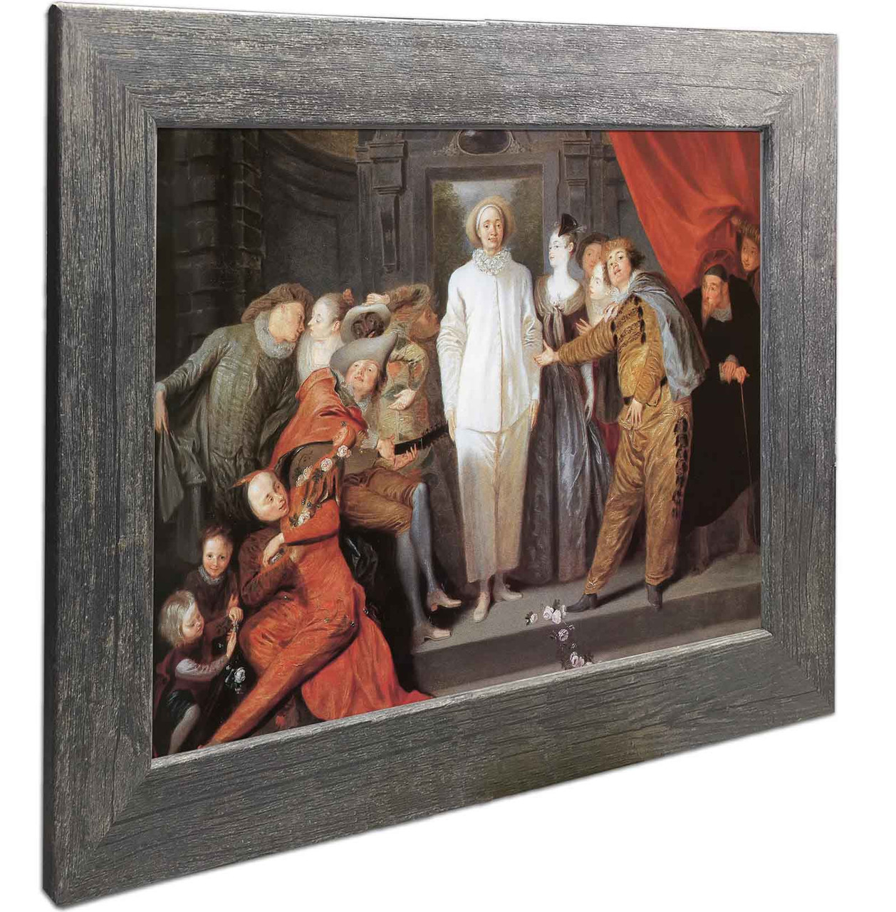 Italian Comedians Antoine Watteau