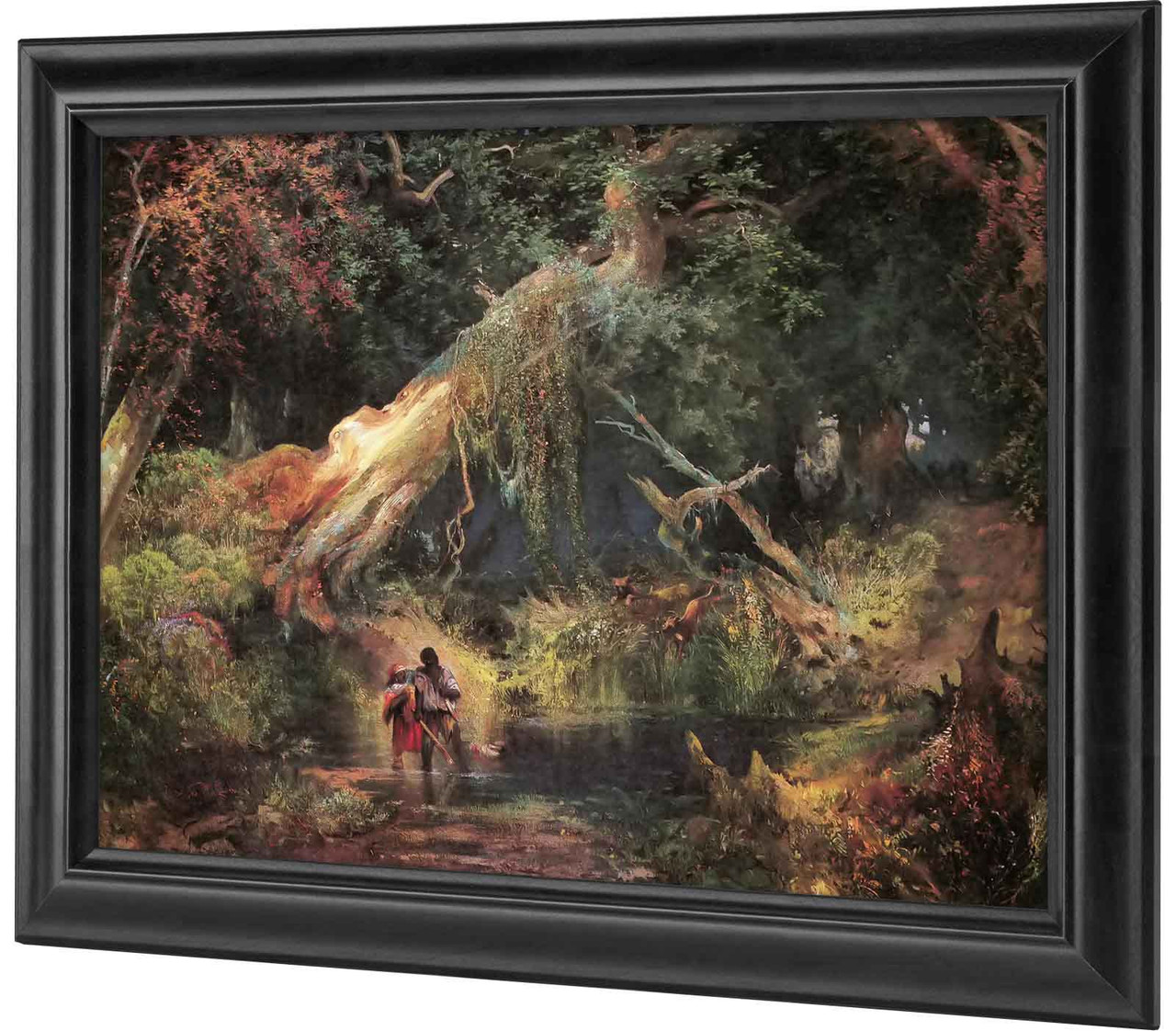 Slave Hunt Dismal Swamp Virginia Thomas Moran