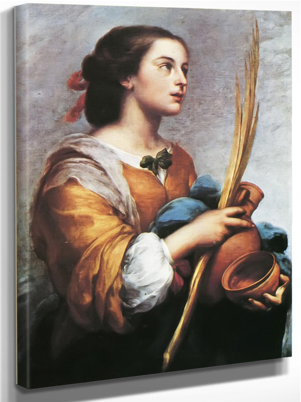 Saint Justa by Bartolome Esteban Murillo