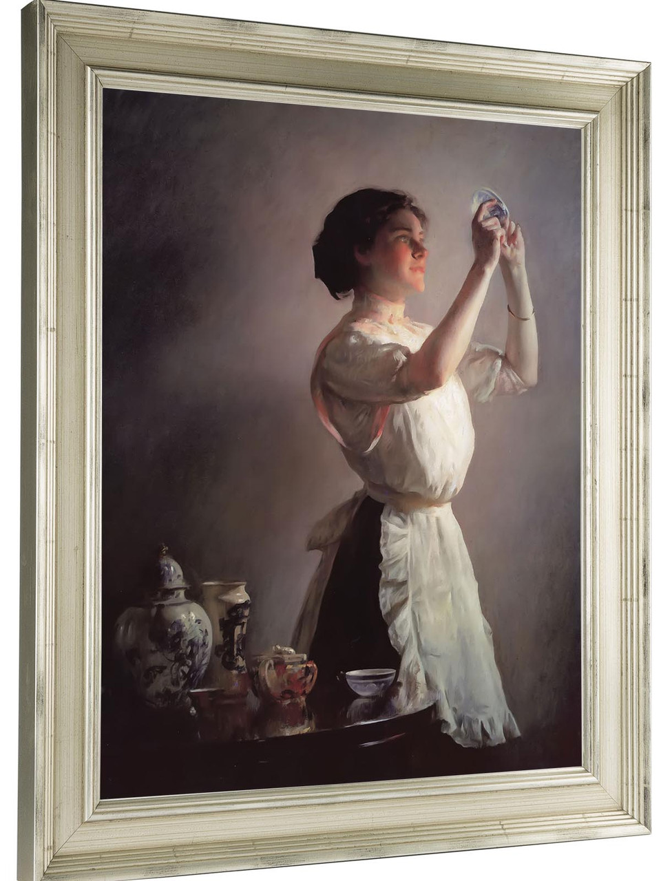 The Blue Cup by Joseph Decamp