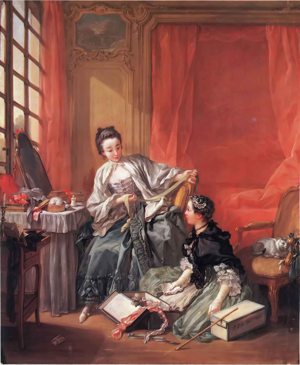 The Milliner by Francis Boucher