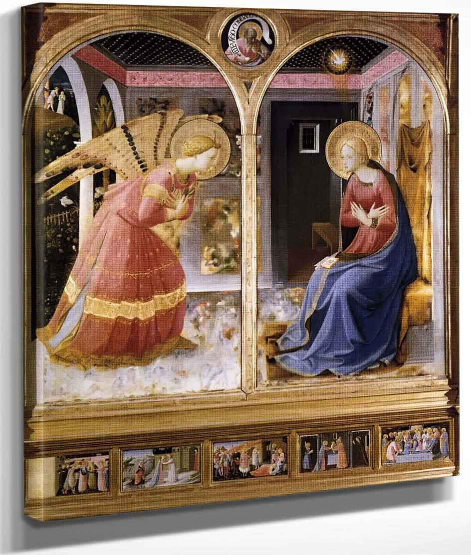 The Last Judgement By Fra Angelico Art Reproduction from Cutler Miles.