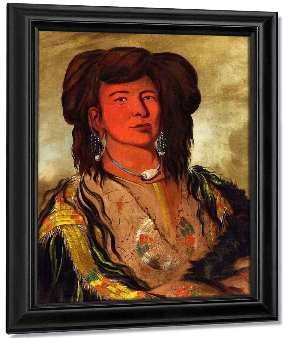 One Horn, Head Chief Of The Miniconjou Tribe, Teton Dakota By George ...