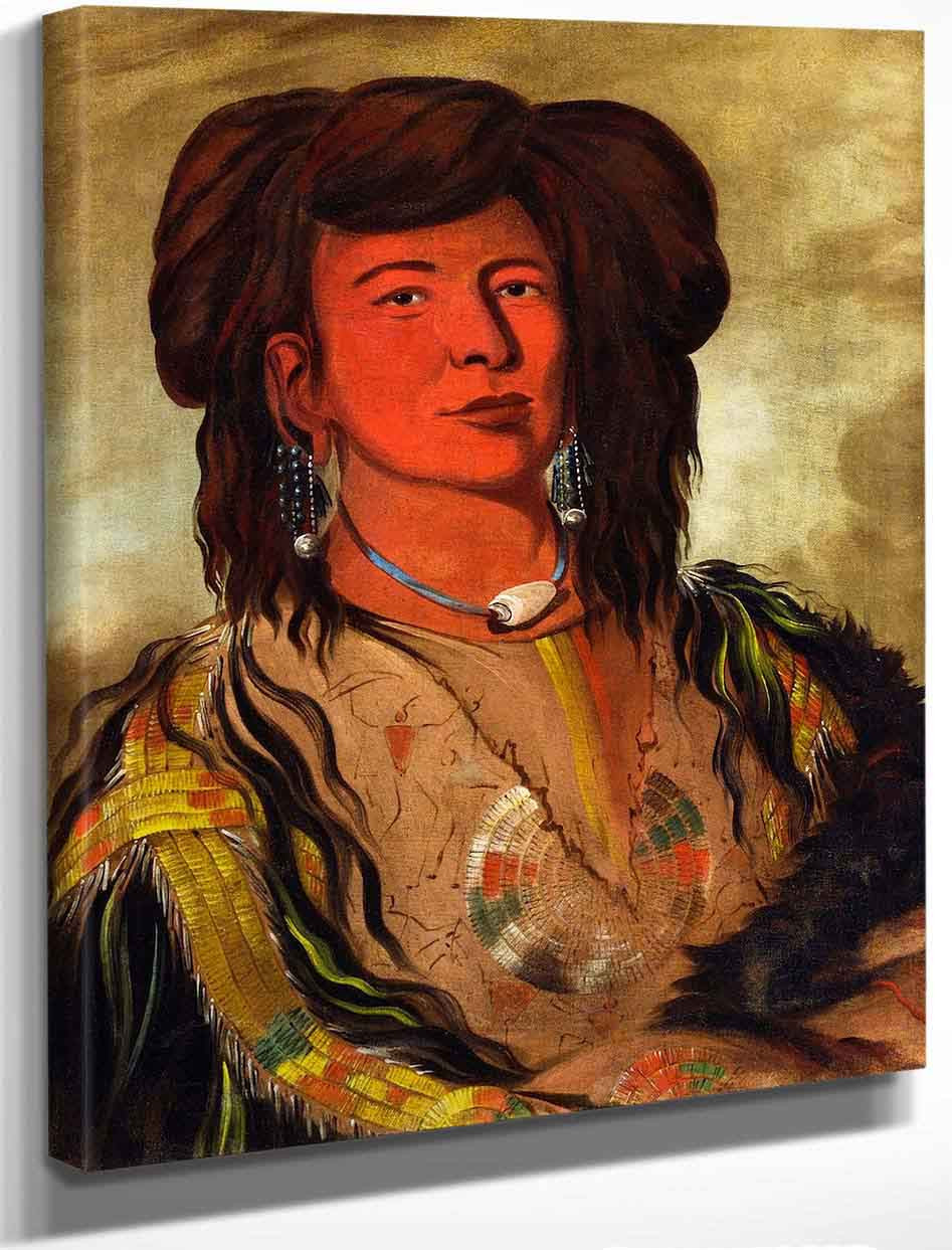 One Horn, Head Chief Of The Miniconjou Tribe, Teton Dakota By George ...