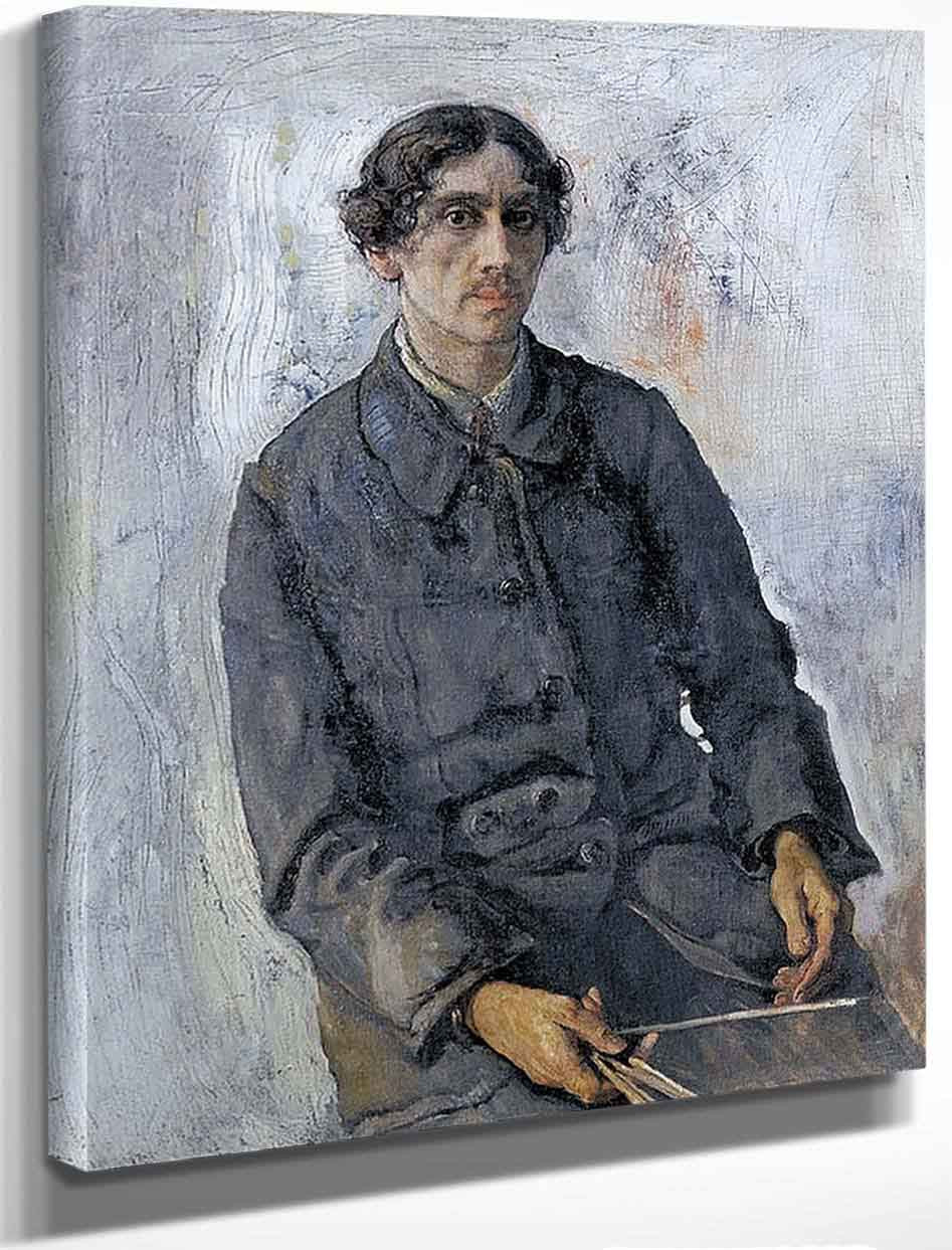 Self Portrait By Isaak Brodsky Reproduction