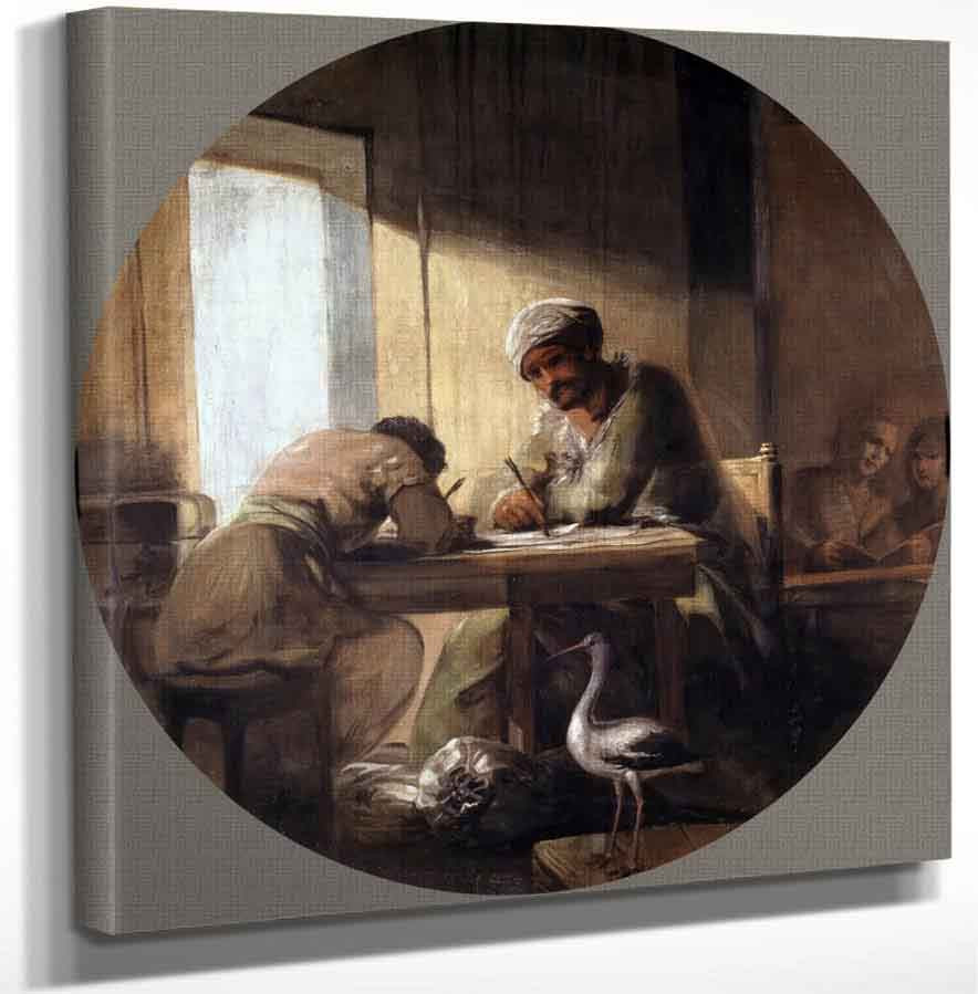 The Naked Maja By Francisco Jose De Goya Y Lucientes Reproduction from ...