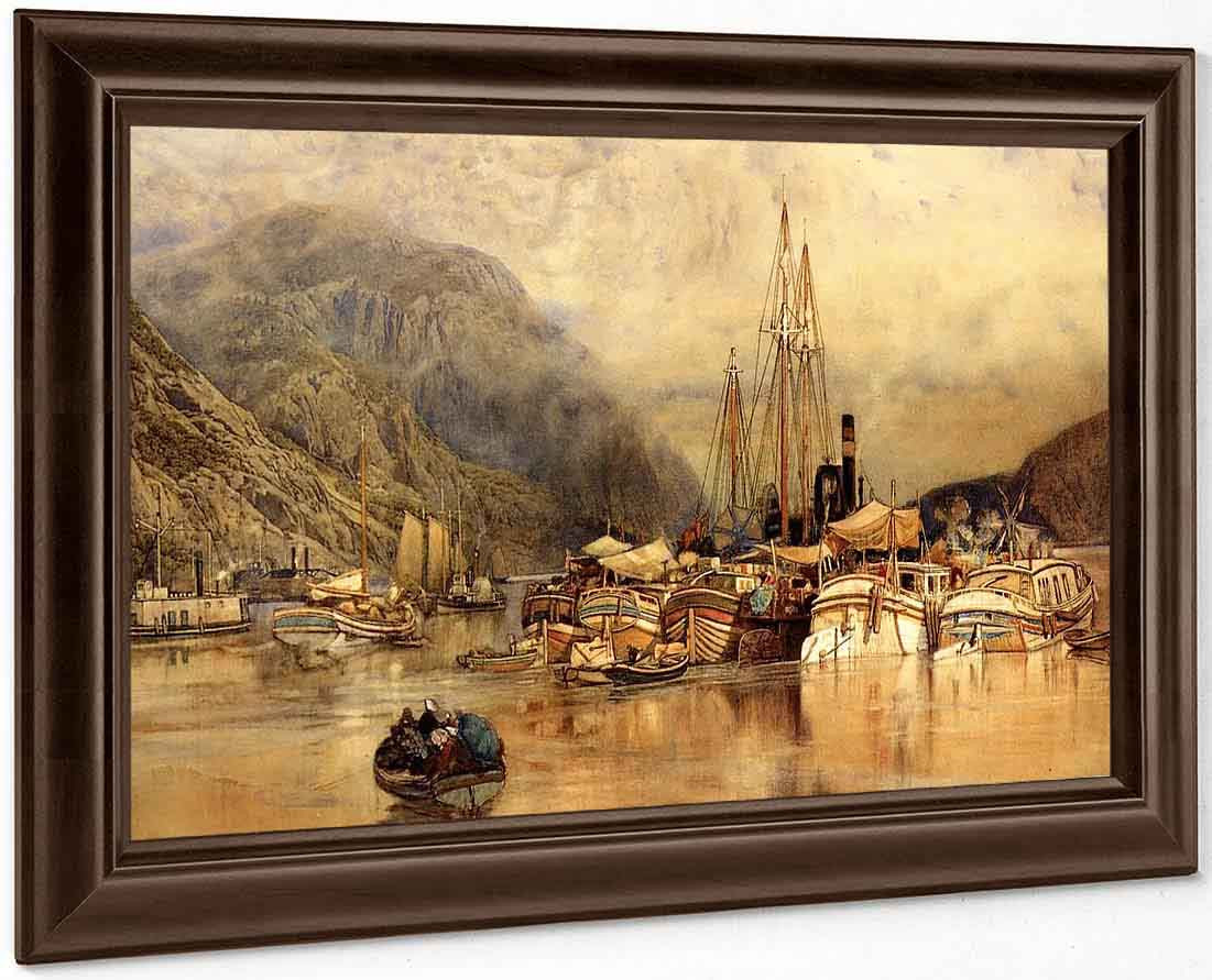 Storm King On The Hudson 1 By Samuel Colman Print or Oil Painting ...