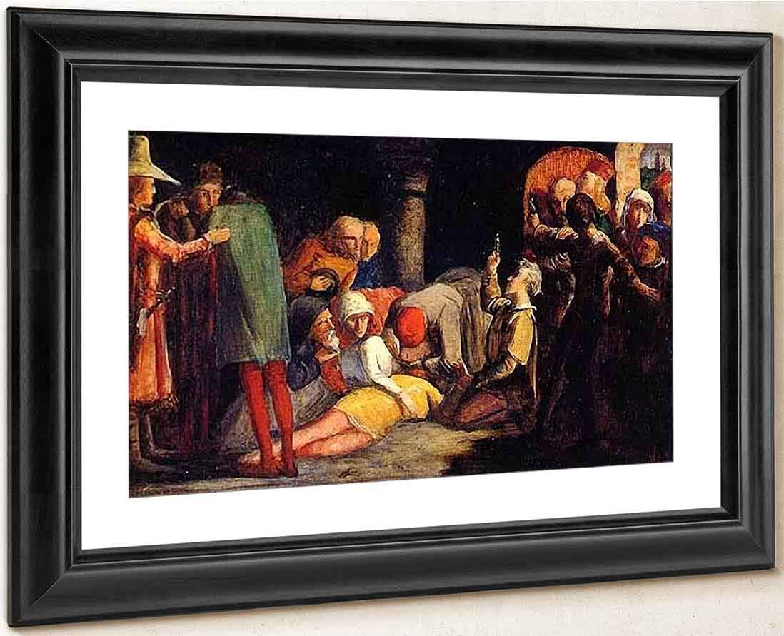 The Death Of Romeo And Juliet By Sir John Everett Millais Print or Oil ...